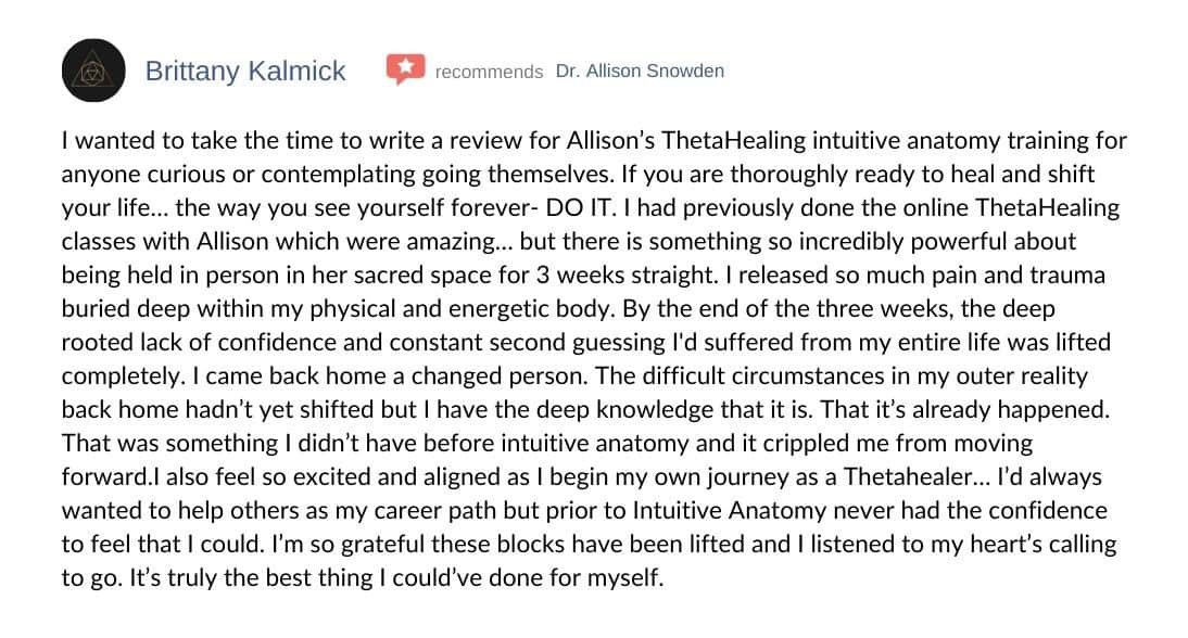 Home - Dr. Allison Snowden